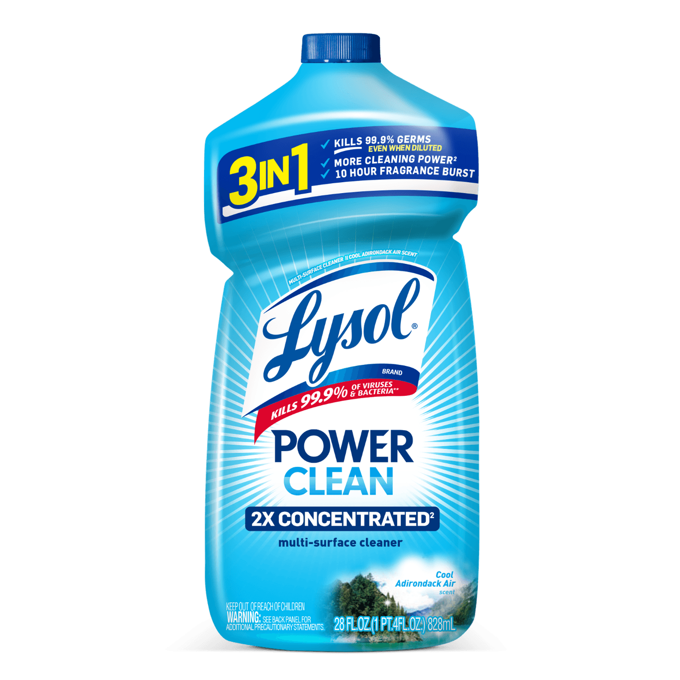 Cool Adirondack Air 2X Cleaner 28oz | Lysol US