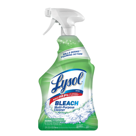 Multi-Purpose Cleaner Trigger with Bleach 32 oz. | Lysol US